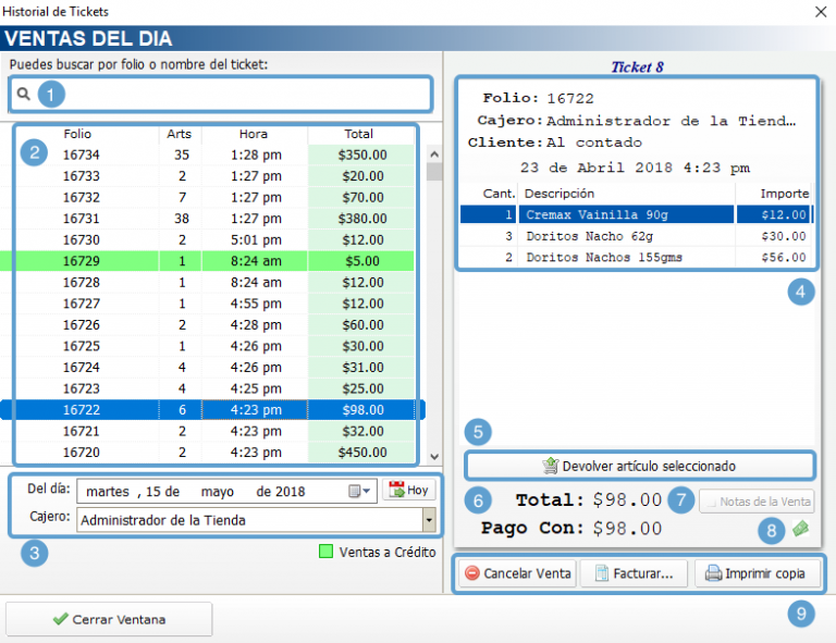 Sistema de Punto de Venta Eleventa | Te-5 | Soluciones Empresariales