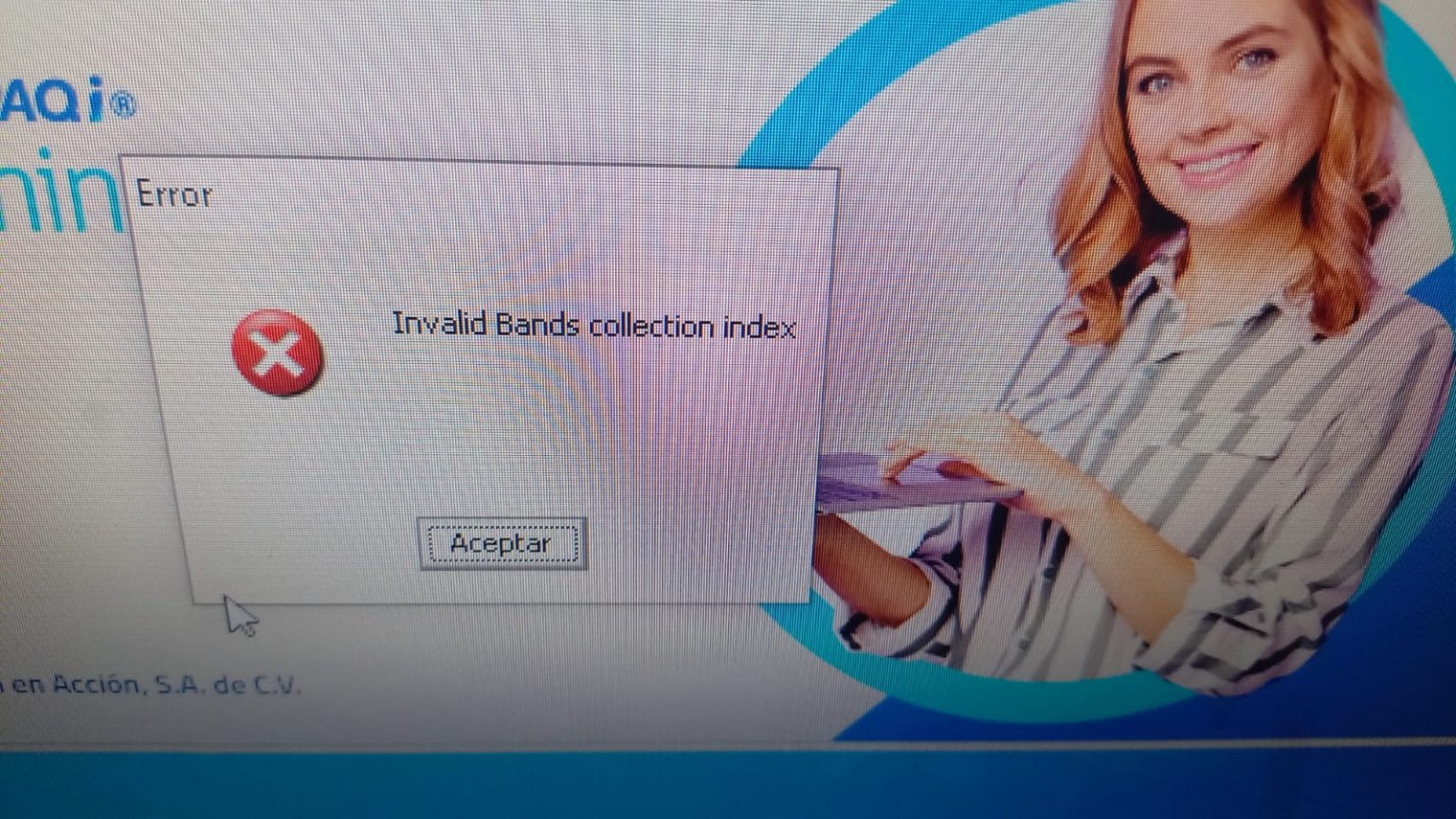 Solución Error 'Invalid bands index' en Nóminas 2024
